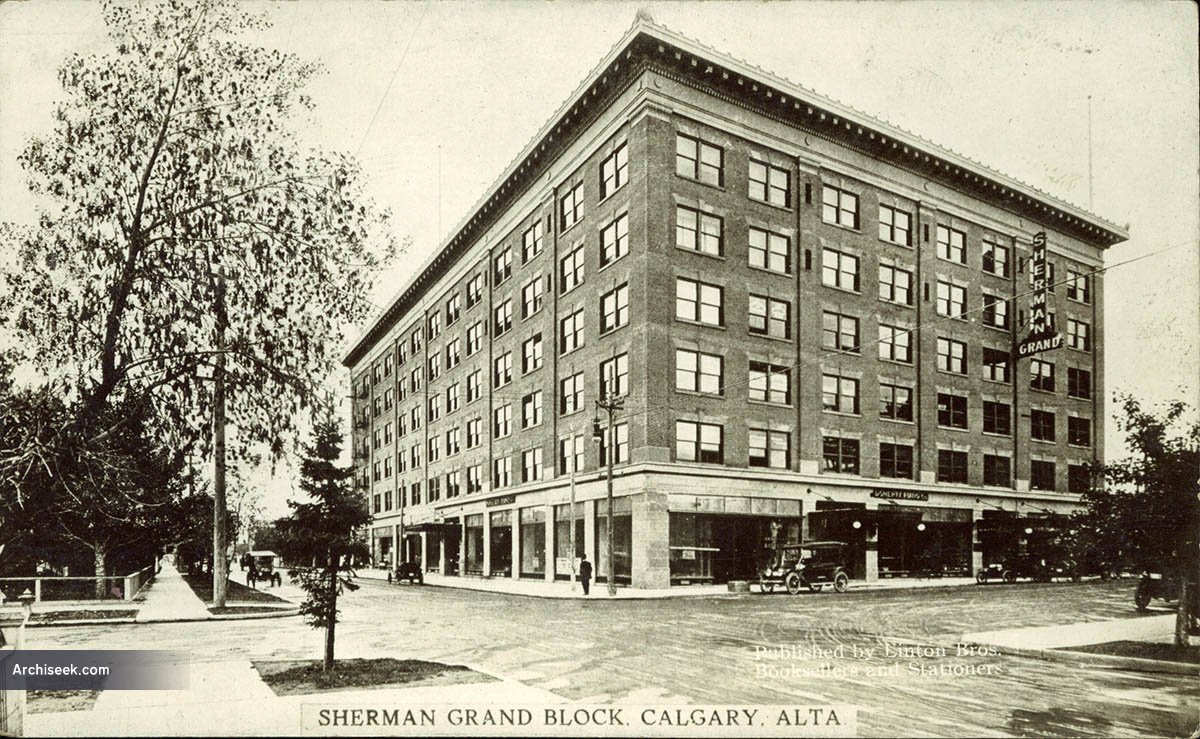 1912 - Lougheed Building, Calgary, Alberta - Architecture of Calgary ...