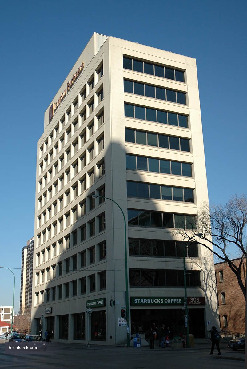 1972 - 305 Broadway, Winnipeg, Manitoba - Architecture of Winnipeg ...