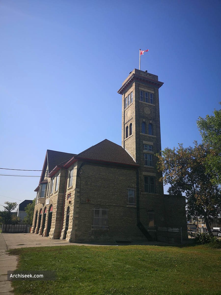 1904 - Firehall No.3, Maple Avenue, Winnipeg - Architecture of Winnipeg ...