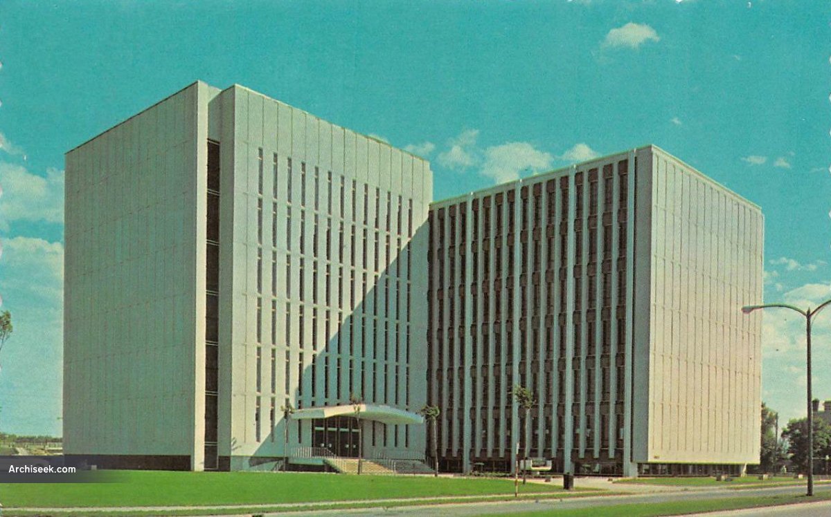 1962 - Former MTS Building, Empress Street, Winnipeg - Architecture of ...