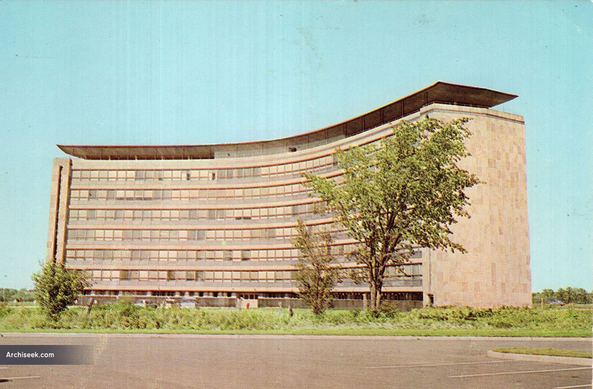 1964 - Former CBC Building, Ottawa, Canada - Architecture of Ottawa ...