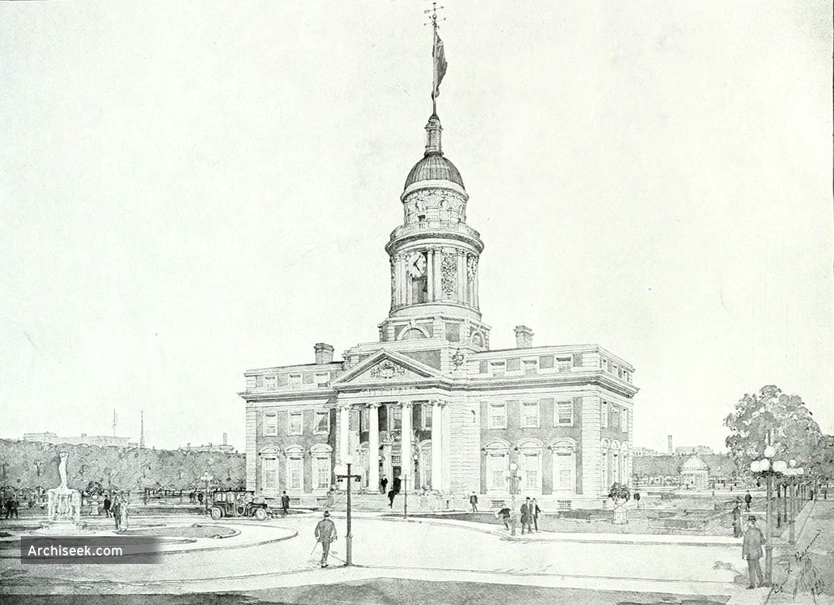 1913 - Fourth Placed Design for City Hall, Moose Jaw, Saskatchewan ...