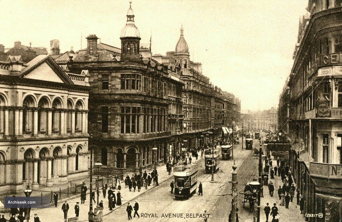 1884 - Ulster Reform Club, Royal Avenue, Belfast - Architecture of ...