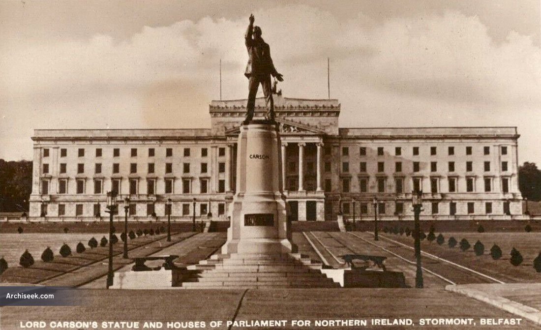 1932 - Edward Carson Statue, Stormont Parliament Building, Belfast ...