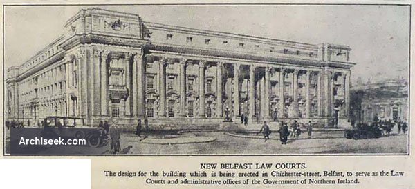 1933 - Royal Courts of Justice, Belfast - Architecture of Belfast ...