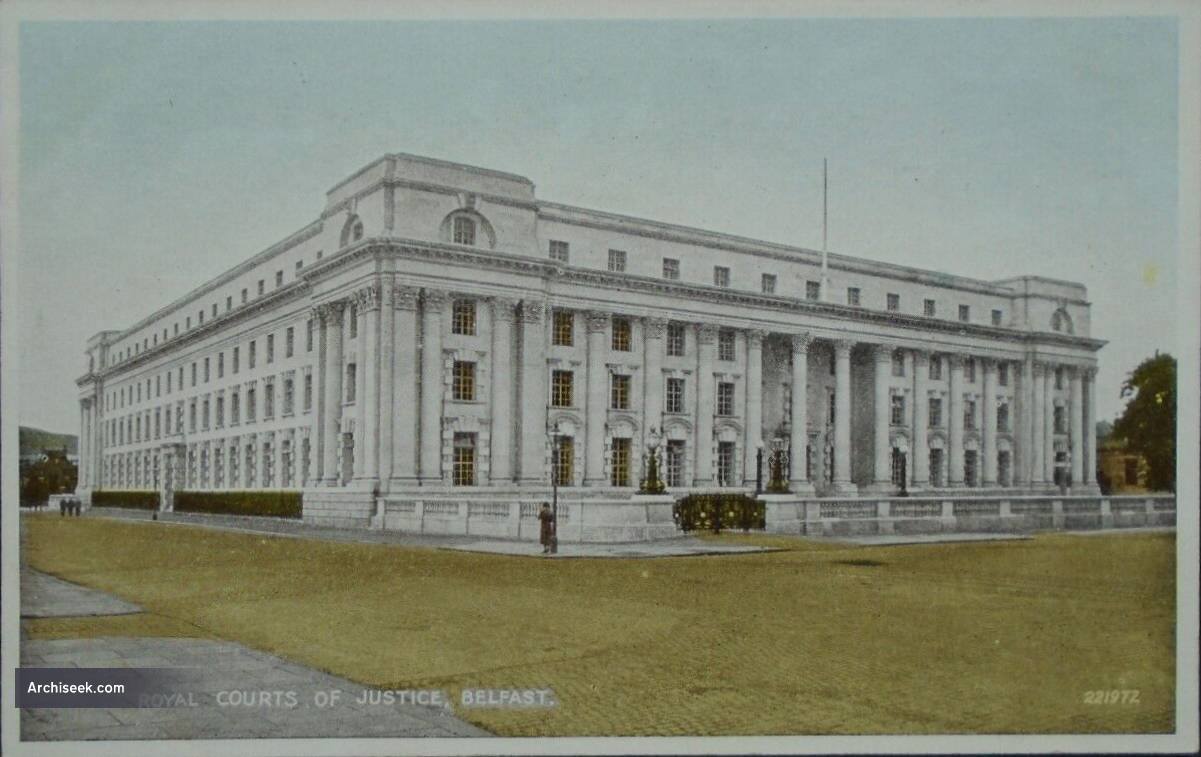 1933 - Royal Courts of Justice, Belfast - Architecture of Belfast ...
