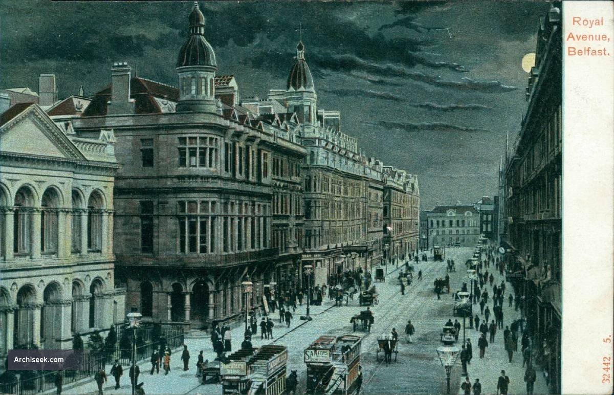 1884 - Ulster Reform Club, Royal Avenue, Belfast - Architecture of ...