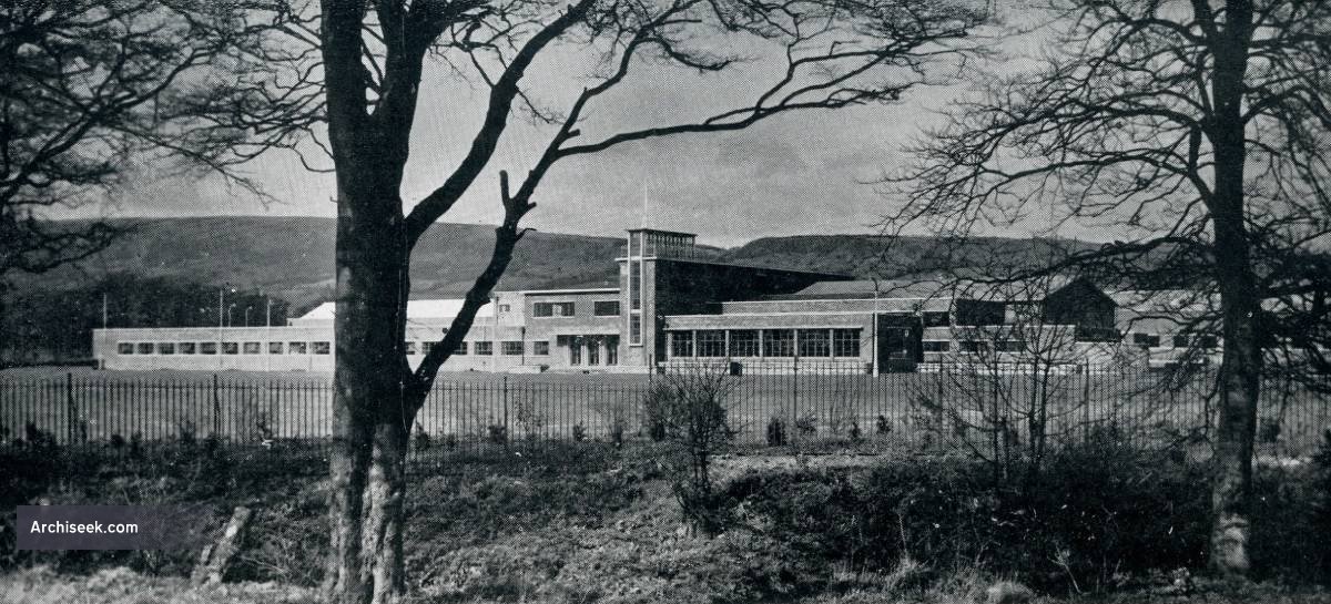 1950 - Courtaulds Factory, Carrickfergus, Co. Antrim - Architecture of ...
