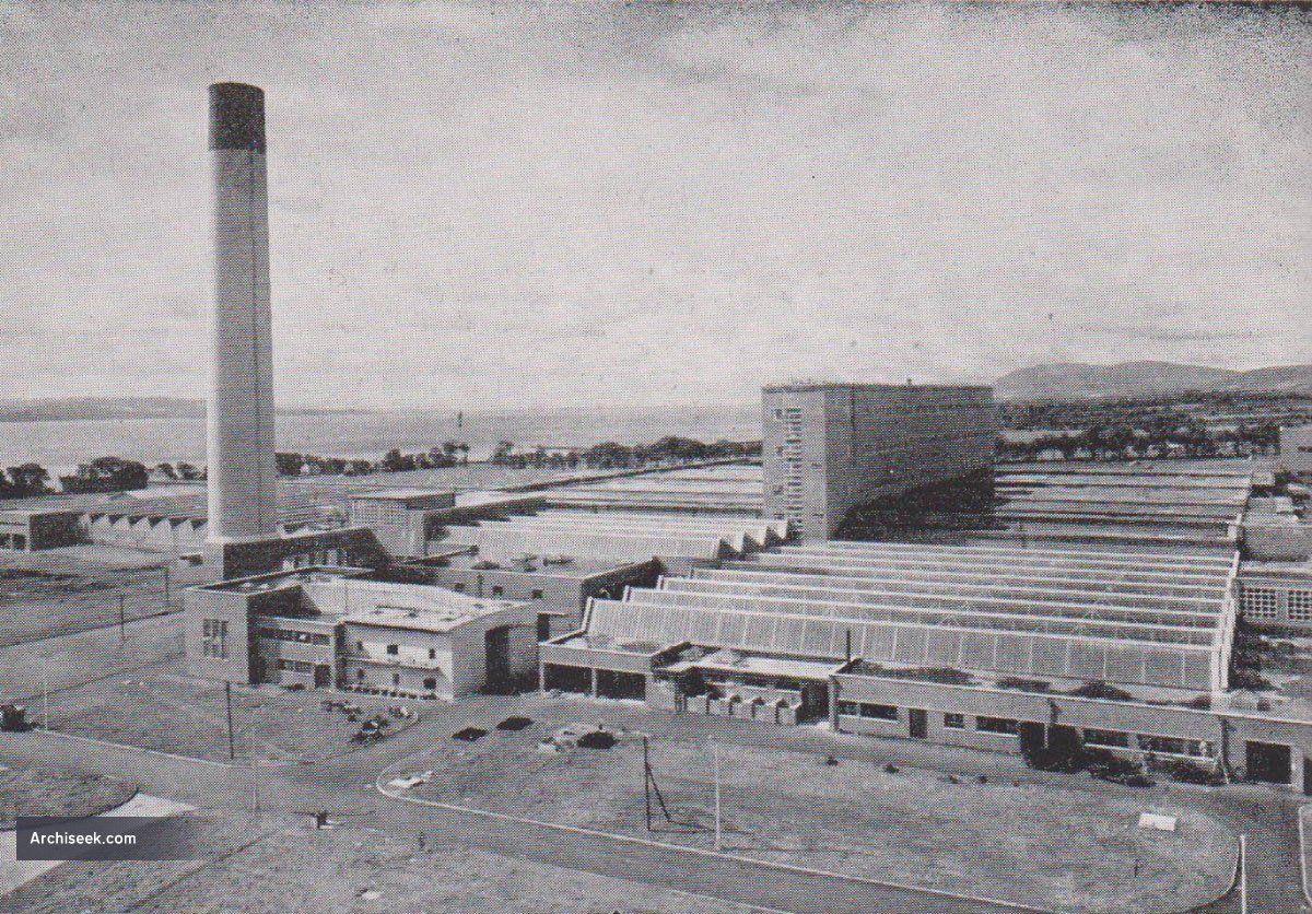 1950 - Courtaulds Factory, Carrickfergus, Co. Antrim - Architecture of ...
