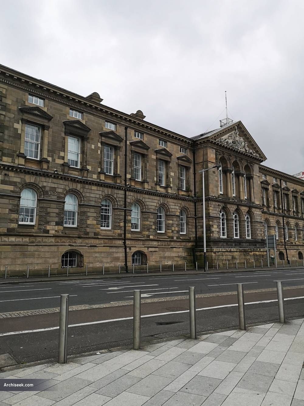 1857 - Custom House, Belfast - Architecture of Belfast - Archiseek.com