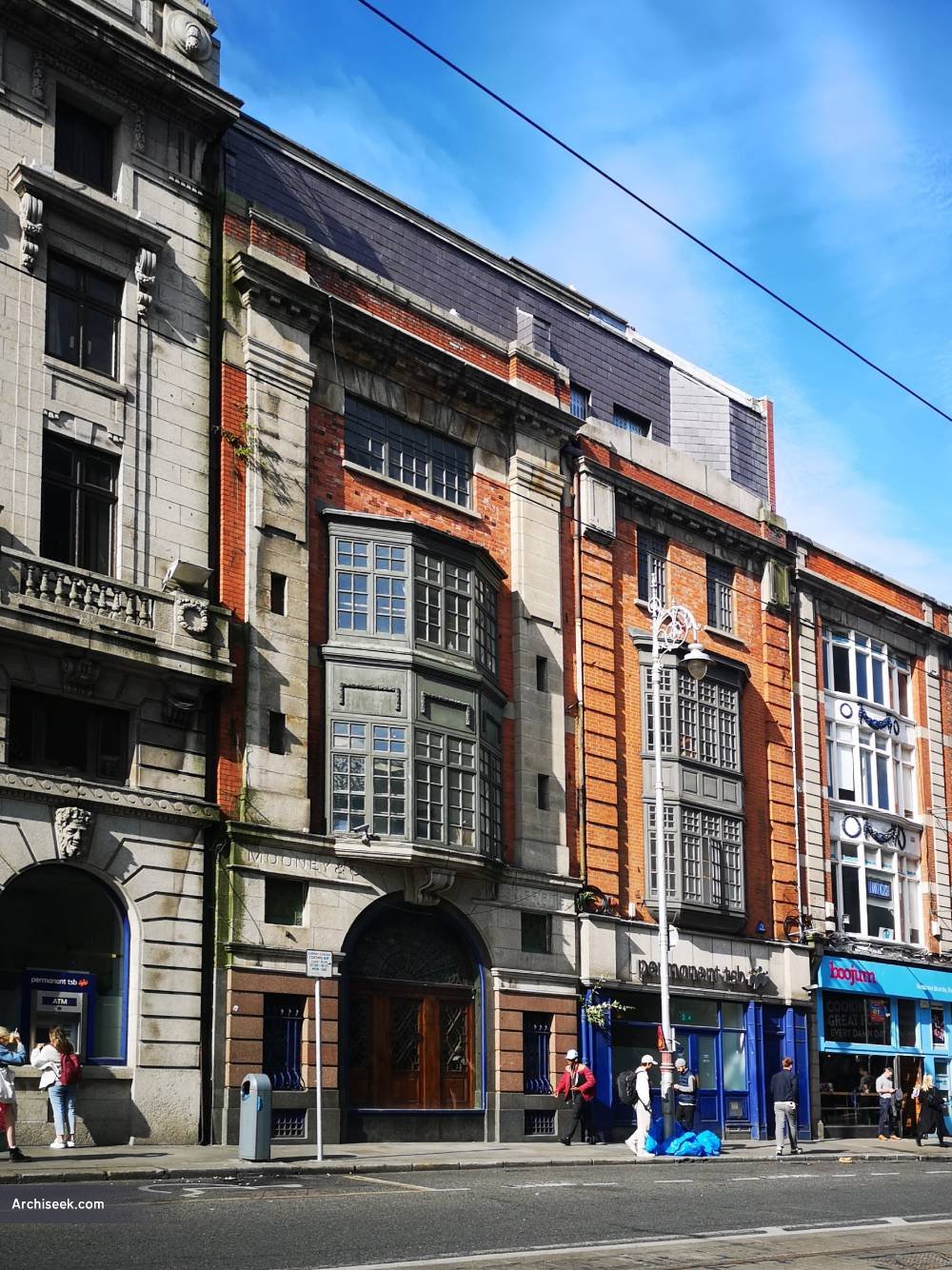 1917 - Former Mooney's, Abbey Street, Dublin - Architecture of Dublin ...