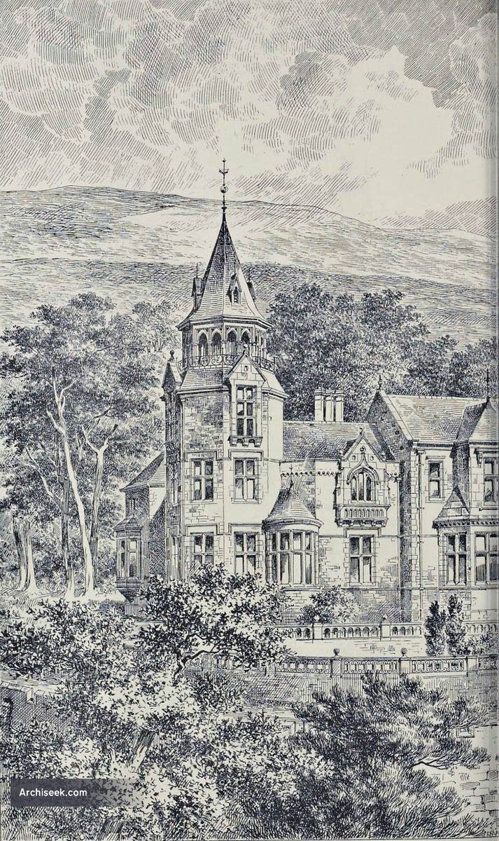 1895 - Galtee Castle, Skeheenarinky, Co. Tipperary - Architecture of ...