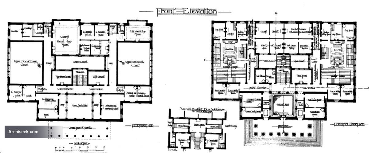 1891 - Selected Design for Cork Court House - Architecture of Cork City ...
