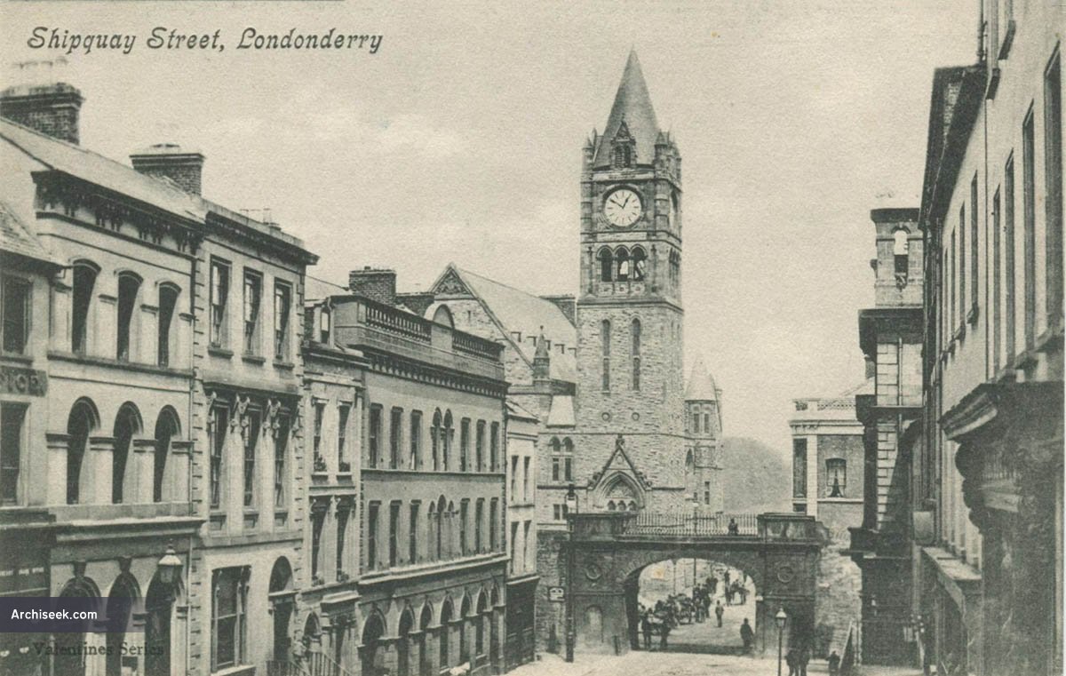 1887 - Guildhall, Derry - Architecture of Derry City - Archiseek.com