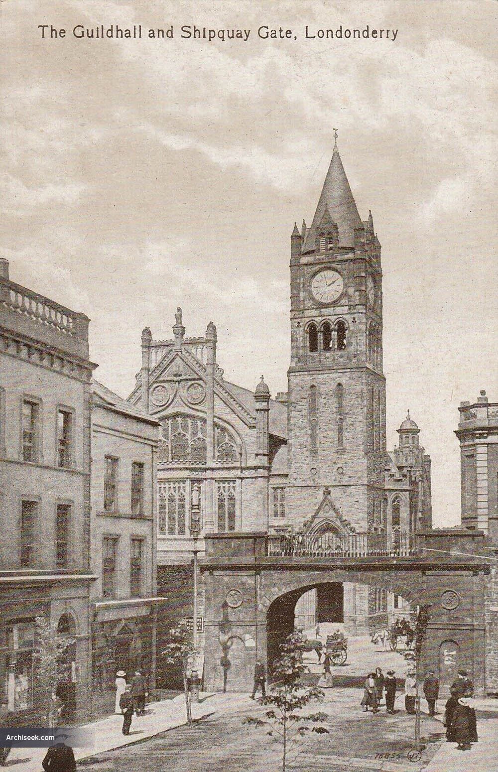 1887 - Guildhall, Derry - Architecture of Derry City - Archiseek.com