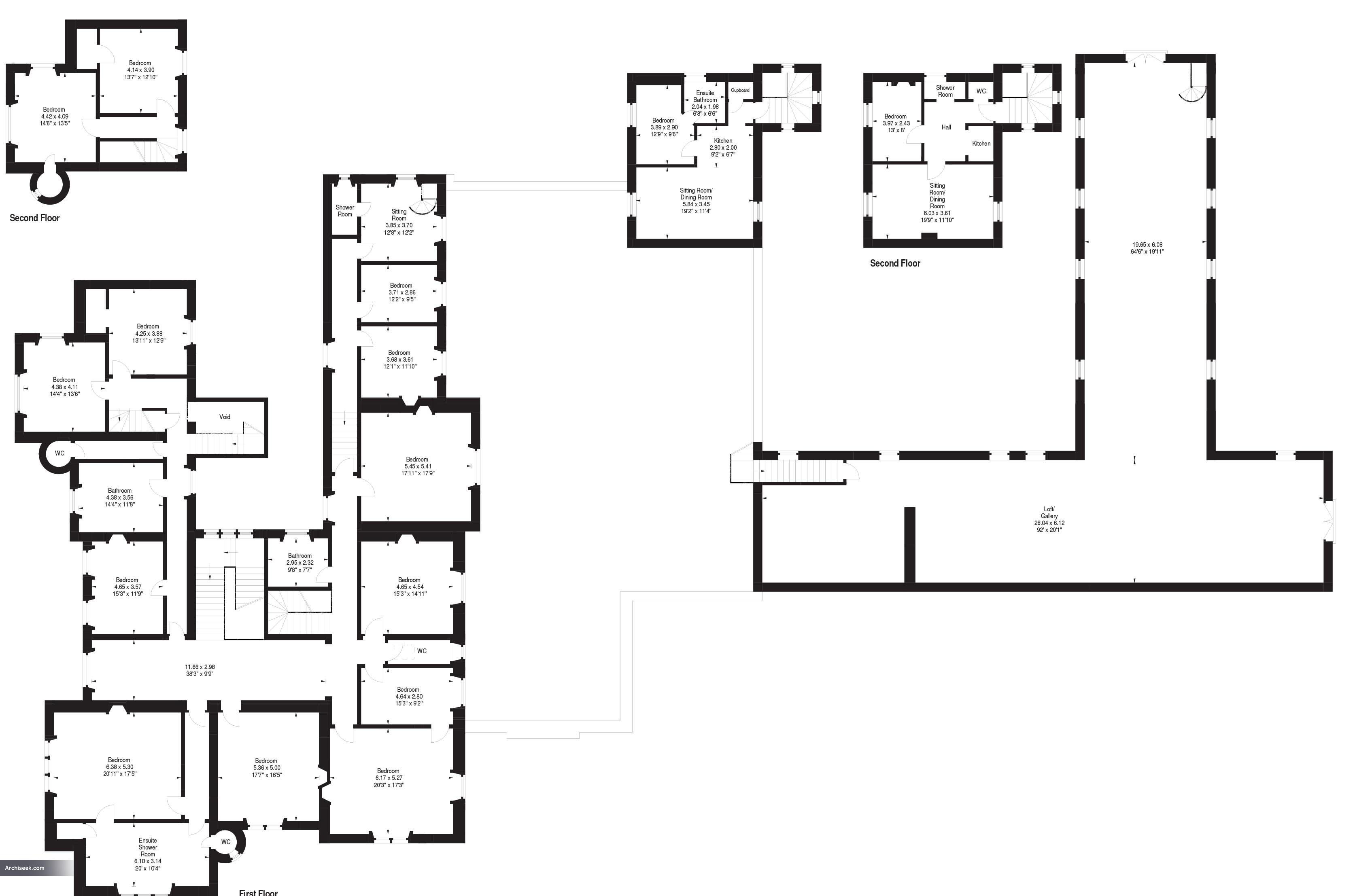 1865 - Gilford Castle, Gilford, Co. Down - Architecture of Down ...