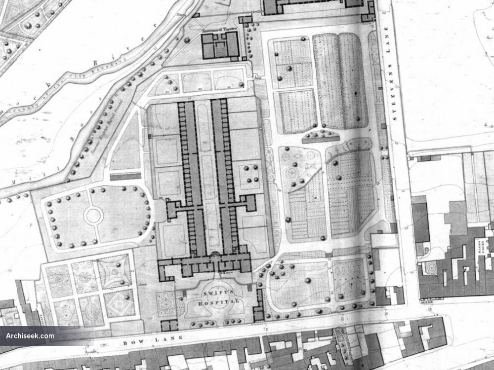 1753 - St. Patrick's Hospital, Kilmainham, Dublin - Architecture of ...