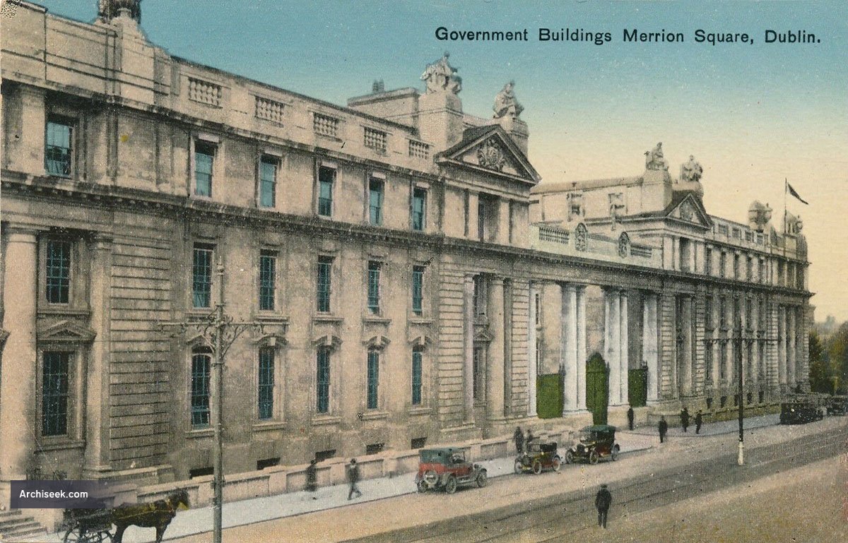 1922 - Government Buildings, Merrion Street, Dublin - Architecture of ...
