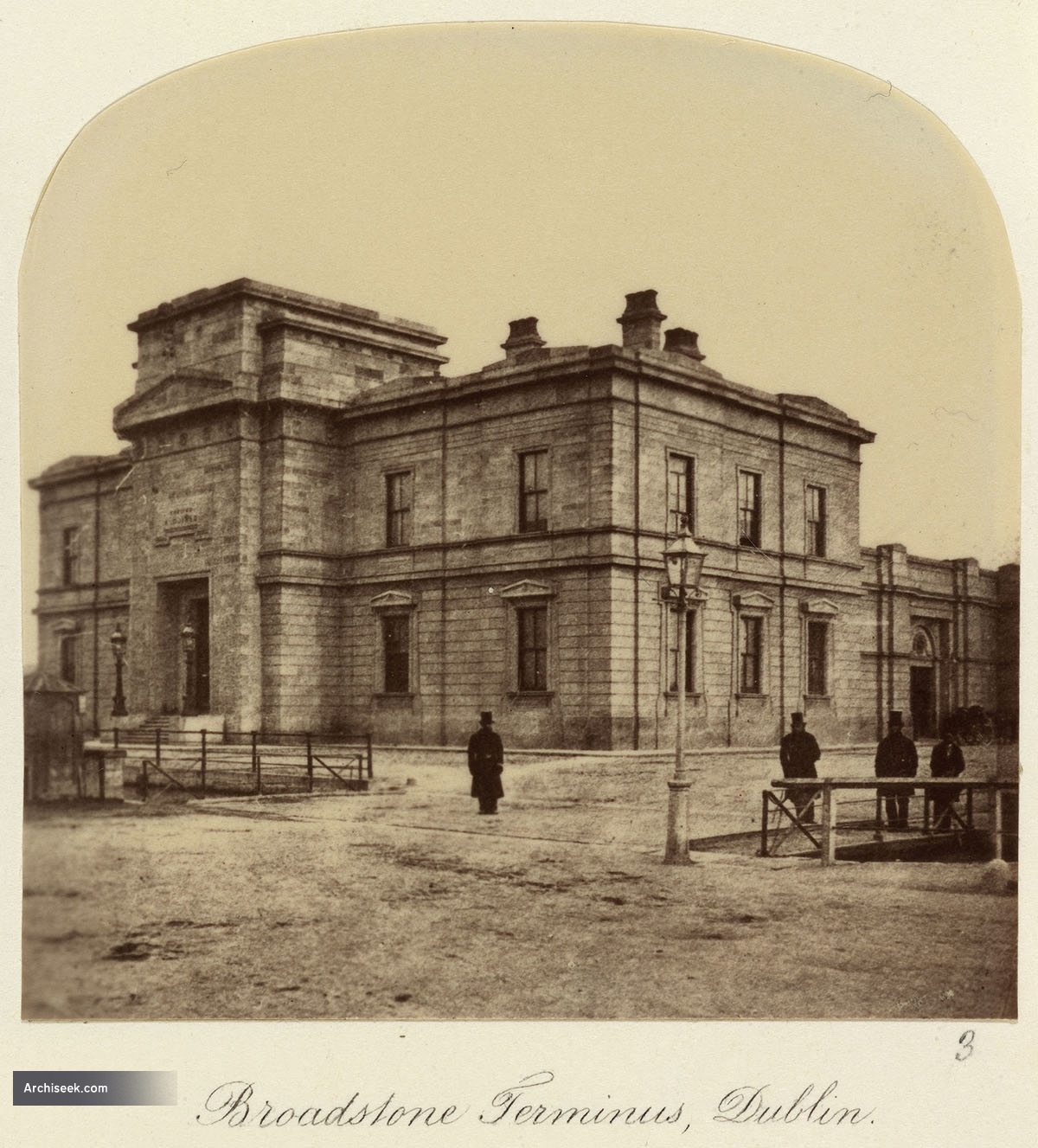 1850 - Broadstone Railway Station, Constitution Hill, Dublin ...