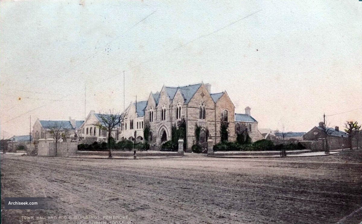 1879 - Former Pembroke Town Hall, Merrion Road, Dublin - Architecture ...