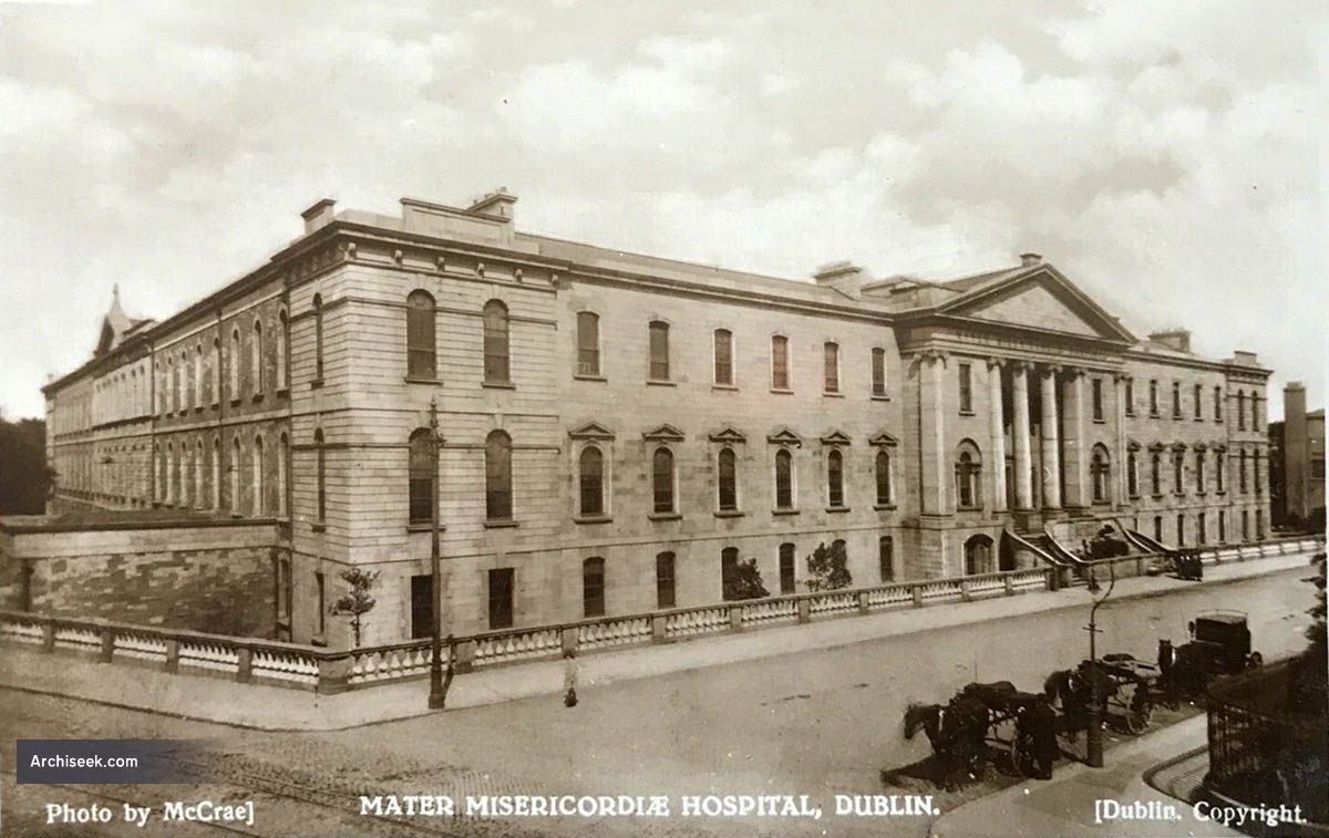 1861 - Mater Misericordiae Hospital, Dublin - Architecture of Dublin ...