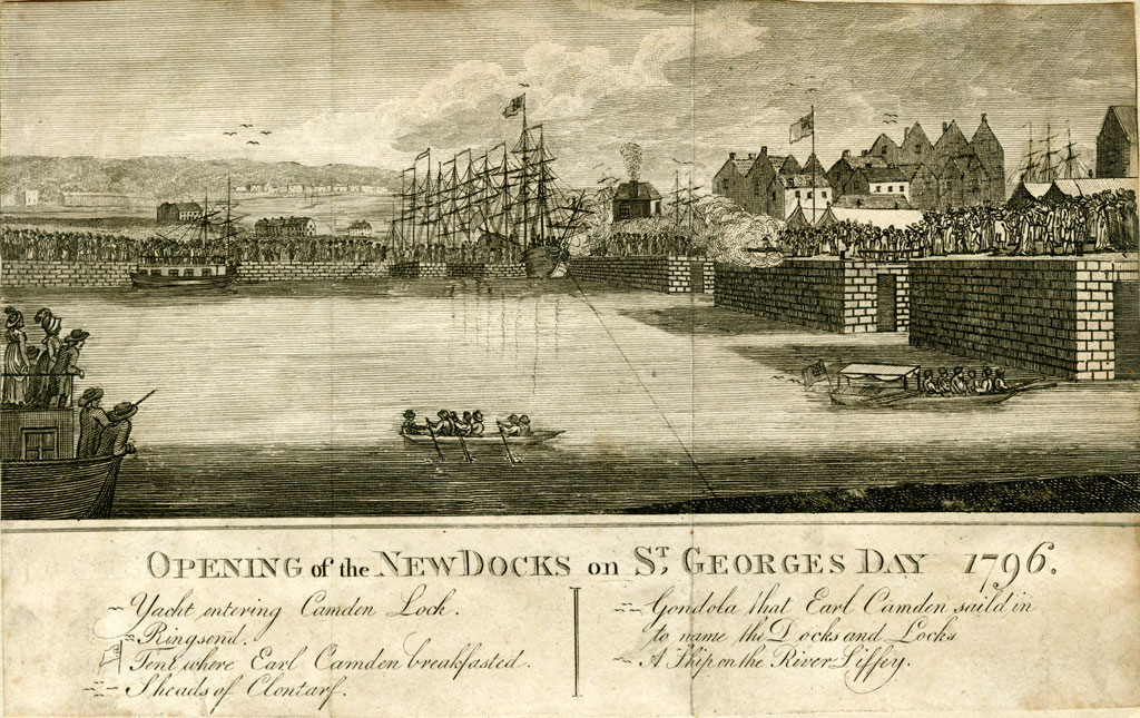 1796 - Grand Canal Locks, Dublin - Architecture of Dublin City ...