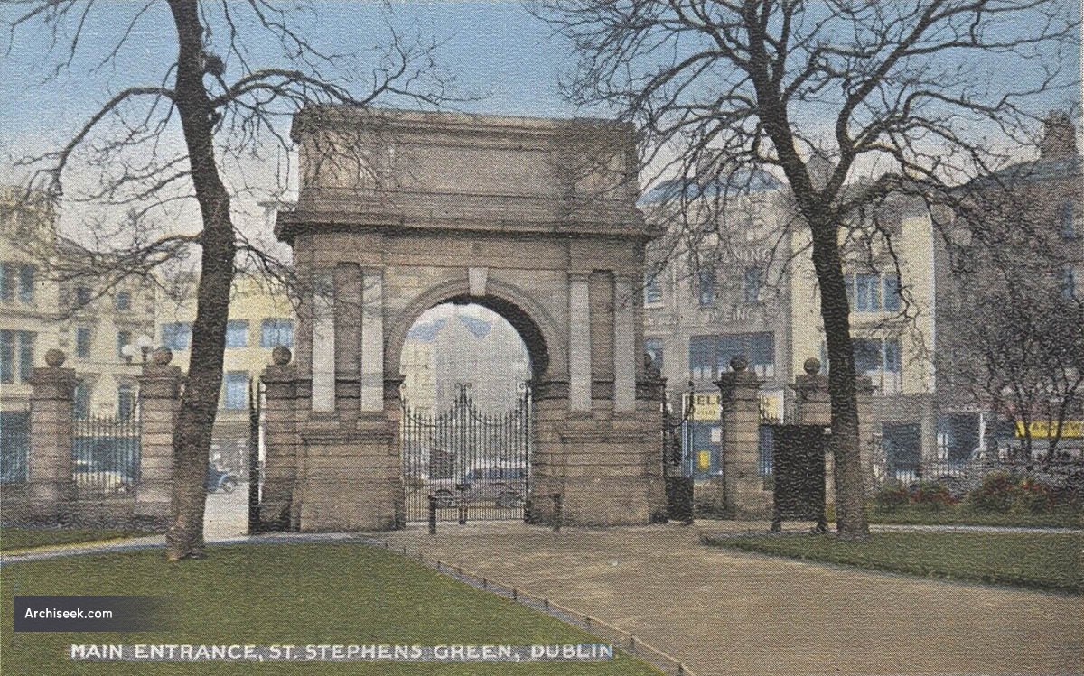 1904 - Fusilier's Arch, St. Stephen's Green, Dublin - Architecture of ...