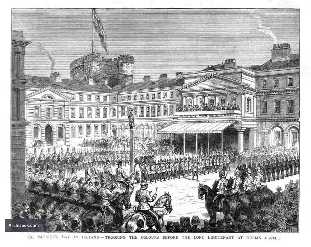 1720 - Upper Yard, Dublin Castle - Architecture of Dublin City ...