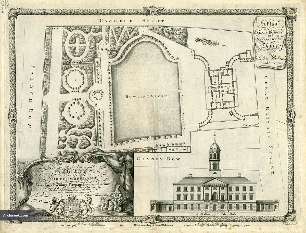 1748 - Rotunda Hospital, Parnell Square, Dublin - Architecture of ...