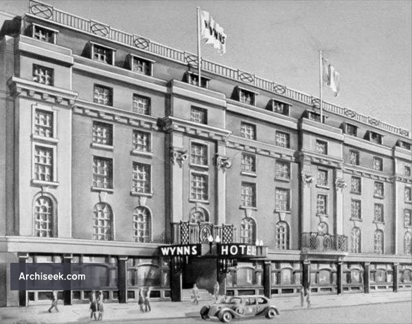 1926 - Wynn's Hotel, Lower Abbey Street, Dublin - Architecture of ...