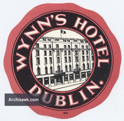 1926 - Wynn's Hotel, Lower Abbey Street, Dublin - Architecture of ...