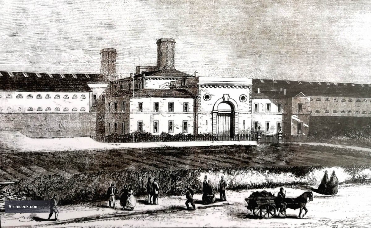 1850 - Mountjoy Prison, North Circular Road, Dublin - Architecture of ...
