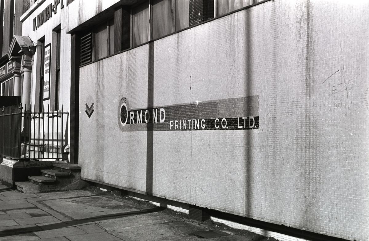 1965 - Ormond Printing Company, Ormond Quay, Dublin - Architecture of ...