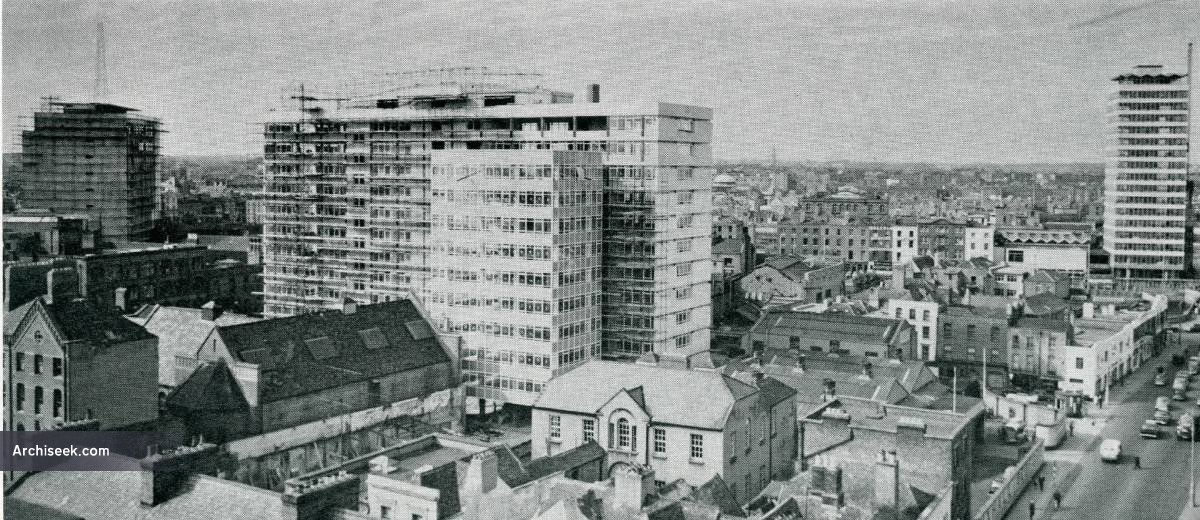 1966 - Hawkins House, Poolbeg Street, Dublin - Architecture of Dublin ...