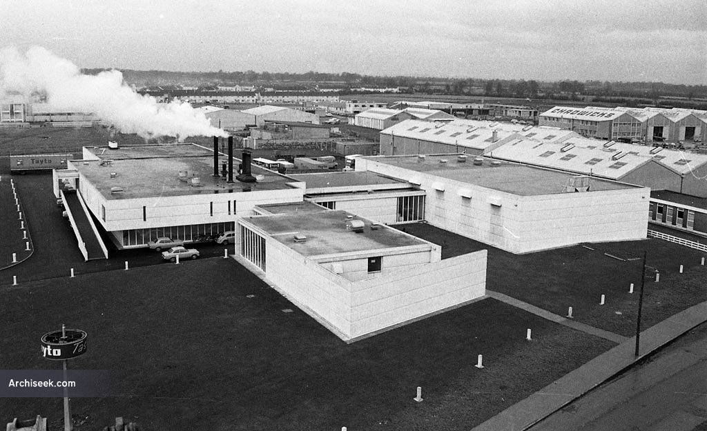 1967 - Former Tayto Factory, Coolock, Dublin - Architecture of Dublin ...