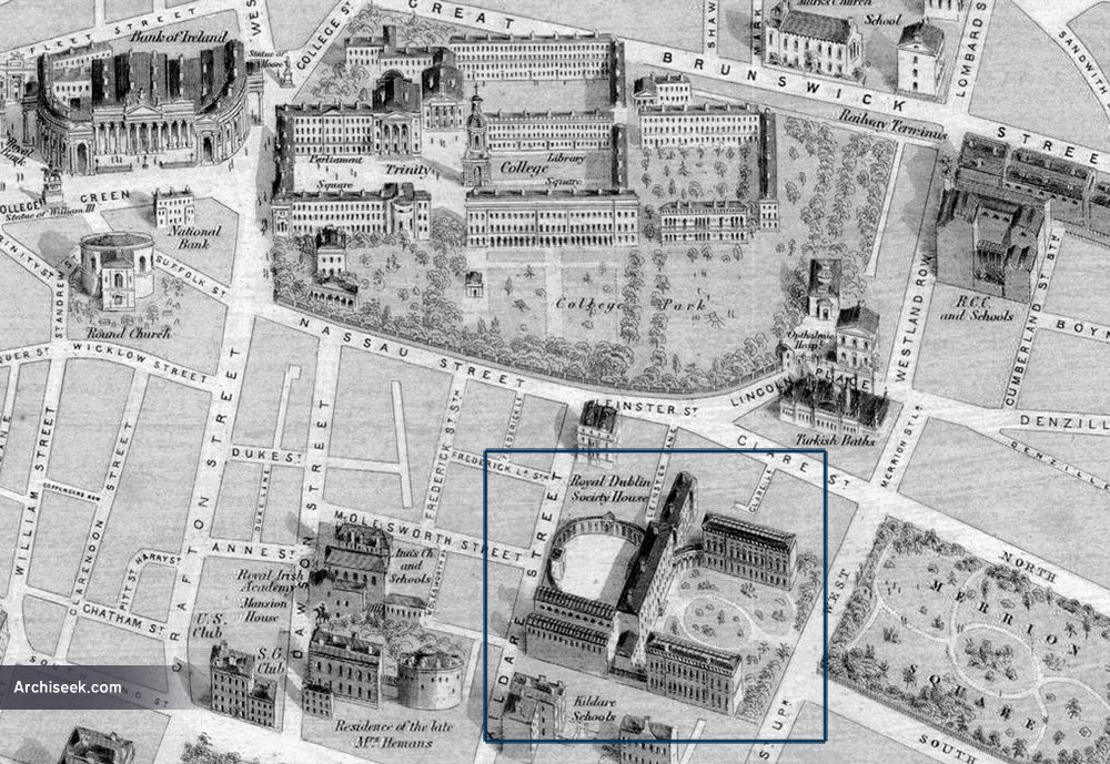 1747 – Leinster House Gateway, Dublin | Archiseek.com