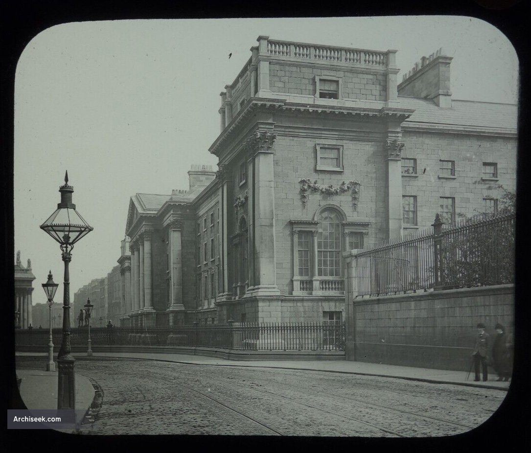 1759 - West Front, Trinity College Dublin - Architecture of Dublin City ...