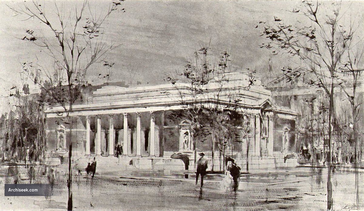 1912 - St. Stephen's Green Gallery Proposal, Dublin - Architecture of ...