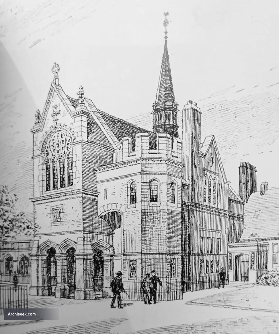 1911 - Unbuilt Chapel, Church of Ireland Training College, Dublin ...