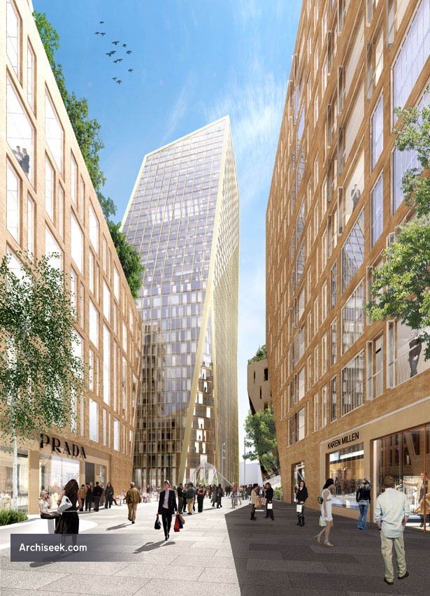 2007 - Unbuilt Henning Larsen design, Ballsbridge, Dublin ...