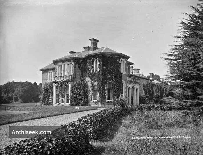1862 - Aghadoe House, Killarney, Co. Kerry - Architecture of Kerry ...