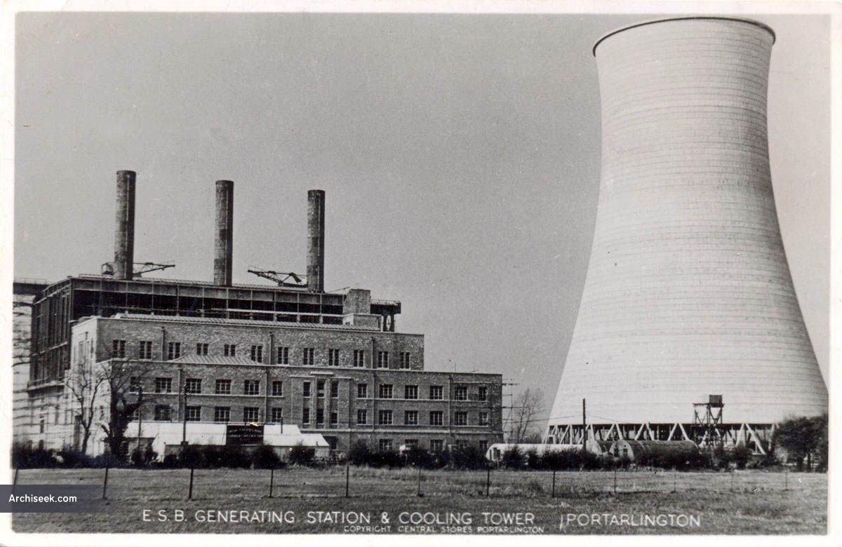 1950 - ESB Power Station, Portarlington, Co. Laois - Architecture of ...