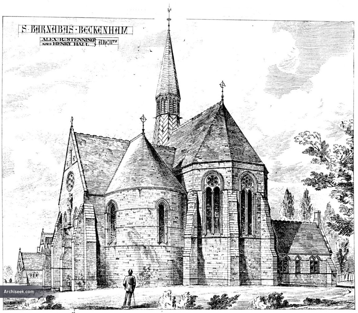 1879 - St. Barnabas Church, Beckenham, Kent - Architecture of Kent ...