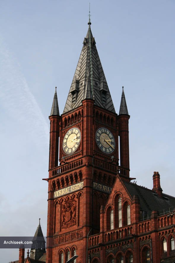 1892 – Victoria Building, University of Liverpool, Liverpool ...