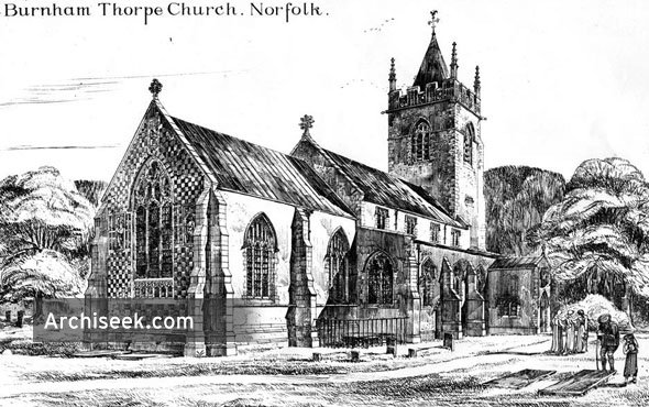 1885 – Burnham Thorpe Church, Norfolk | Architecture @ Archiseek.com