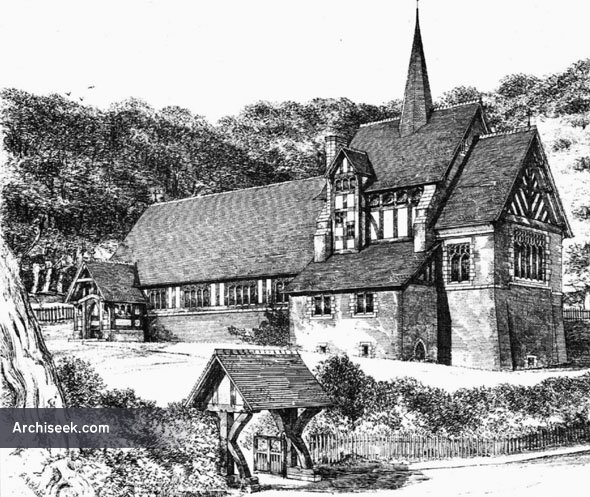1881 - St. Chad's Church, Hopwas, Staffordshire - Architecture of ...