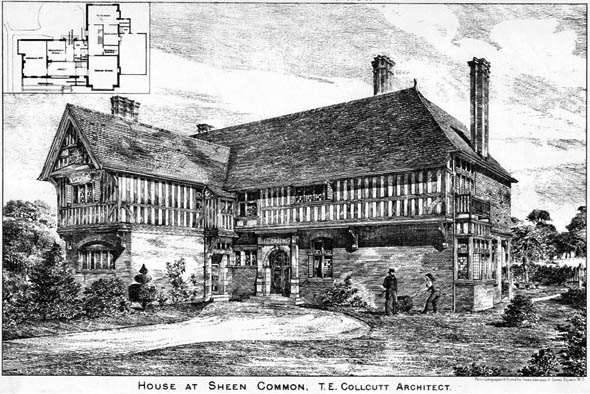 1884 - House at Sheen Common, Surrey - Architecture of Surrey ...