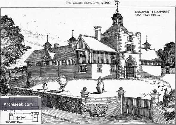 1902 - New Stabling, Oakover, Ticehurst, Sussex - Architecture of ...
