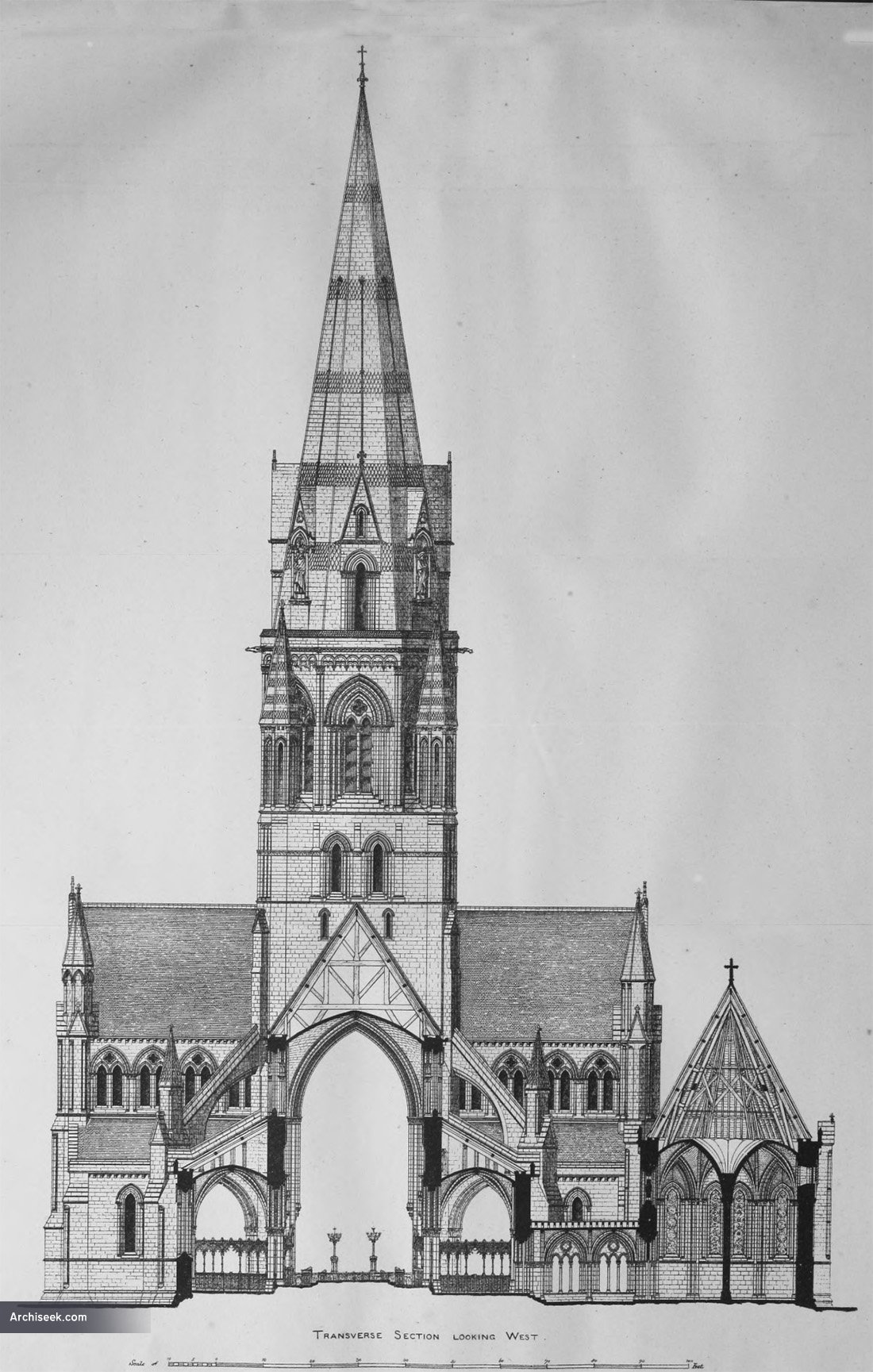 1873 - Winning Design for St Mary's Episcopalian Cathedral, Edinburgh ...