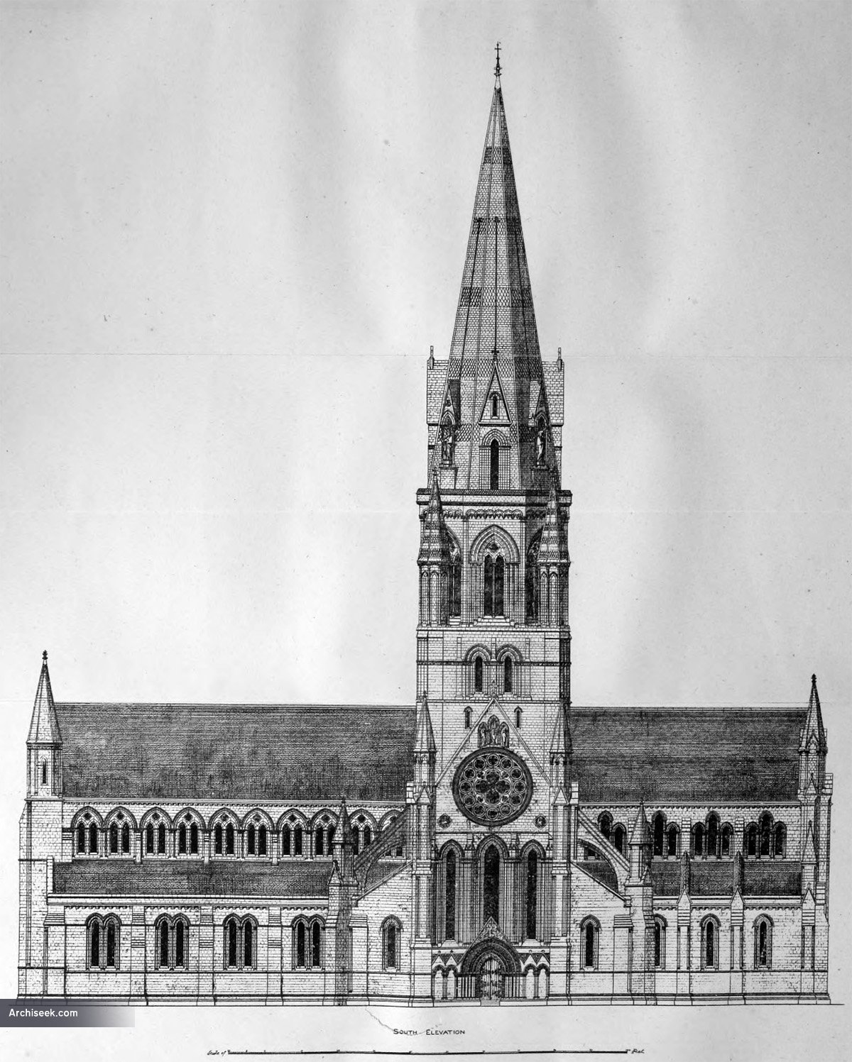 1873 - Winning Design for St Mary's Episcopalian Cathedral, Edinburgh ...